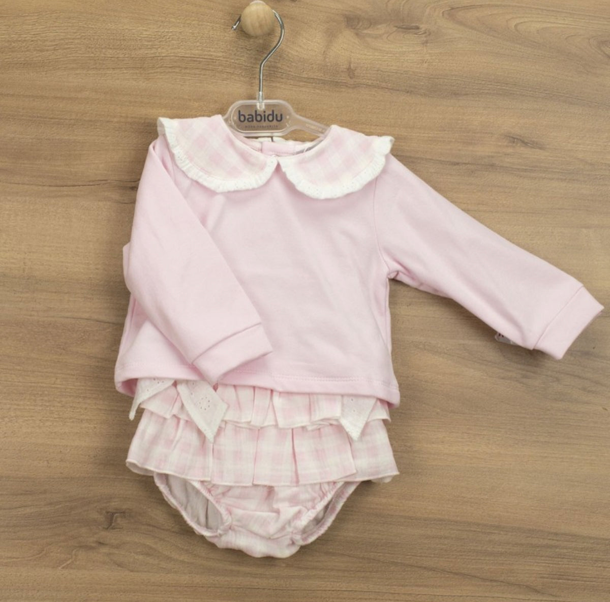 Beautiful Pink girls Bloomers set with bow details. – MI LOVES